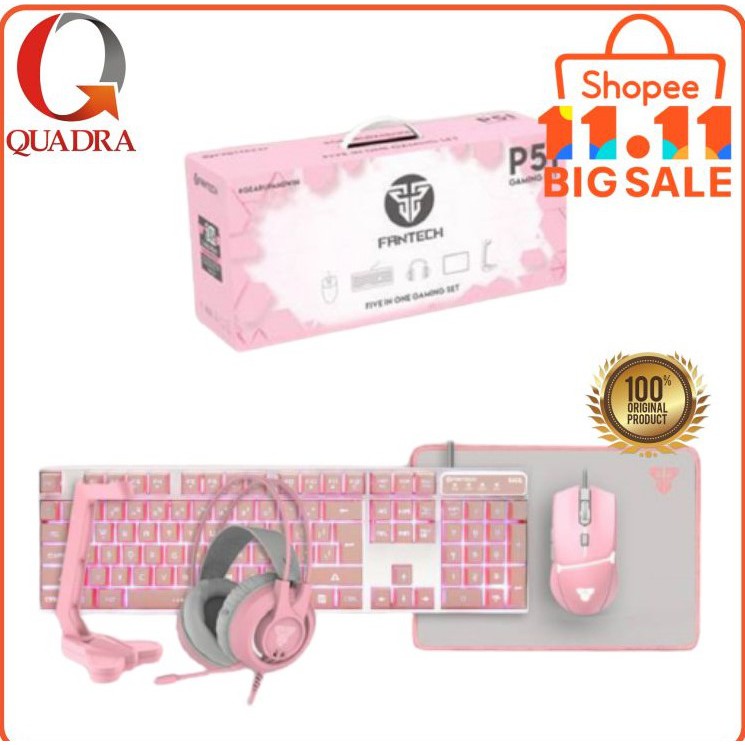 Jual Fantech SAKURA EDITION Keyboard Mouse Headset Gaming Pink | Shopee ...