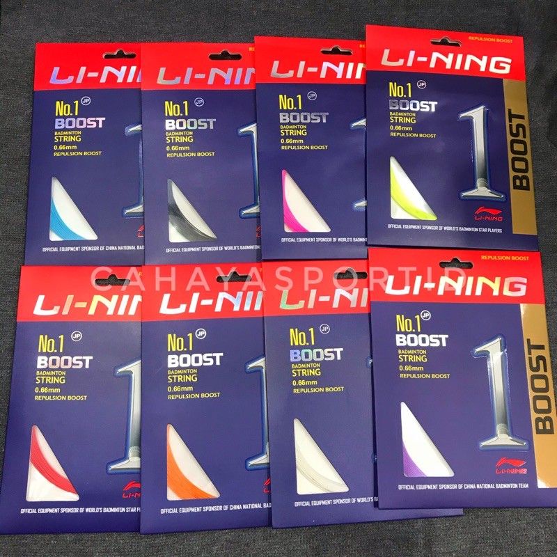 Jual Senar Raket Badminton LINING NO 1 BOOST 100% ORIGINAL | Shopee ...