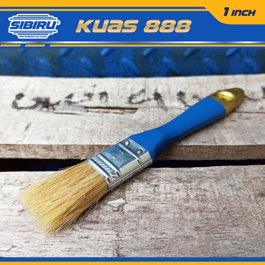 Jual Kuas Tangan Sibiru seri 888 ukuran 1 inch | Shopee Indonesia