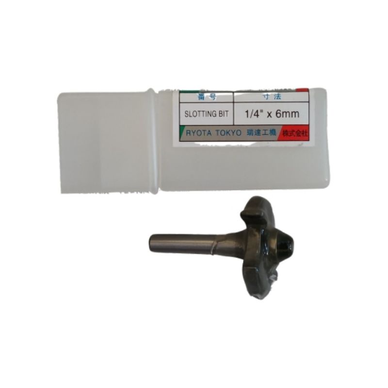 Jual MATA PROFIL SLOTTING BIT 1/4 x 3mm 4mm 5mm 6mm 12mm / MATA ROUTER ...
