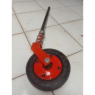 Jual Roda gerobak 14in dan gletrek merah/roda kastor/alat angkut barang ...