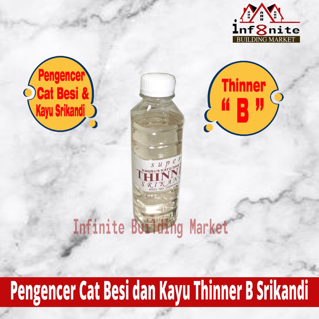 Jual Pengencer Cat Besi Dan Kayu Tiner Campuran Cat Minyak Thiner Thinner B | Shopee Indonesia