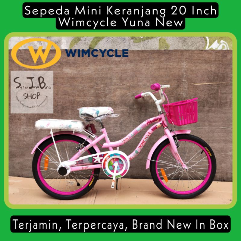 Jual Sepeda Anak Mini Keranjang 20 Inch WIMCYCLE YUNA New | Shopee ...