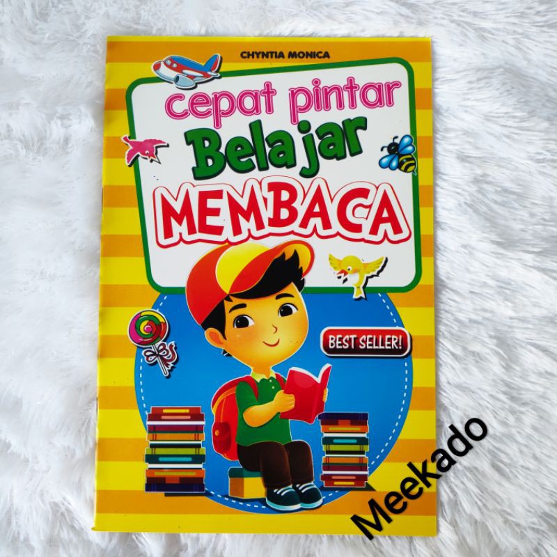 Jual Buku Cepat Pintar Belajar Membaca Full Color Untuk PAUD / TK ...