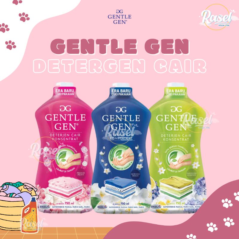 Jual Gentle Gen Detergen Cair 750ml | Shopee Indonesia