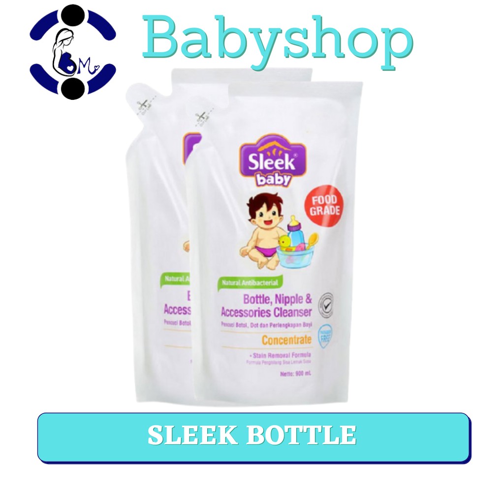 Jual SLEEK Bottle Nipple CLEANSER 70 ml - Sabun Cuci Botol Dot Bayi ...