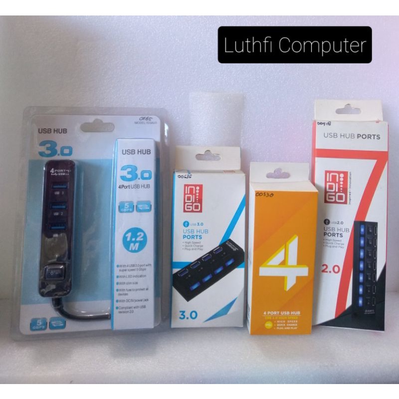Jual USB HUB 7PORT DAN 4 PORT USB 3.0 & USB 2.0 PANJANG KABEL 1M ...
