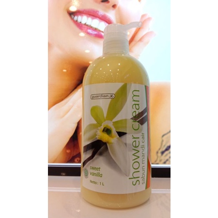 Jual SHOWER CREAM / BODY WASH / SABUN CAIR GUARDIAN 1Lt | Shopee Indonesia