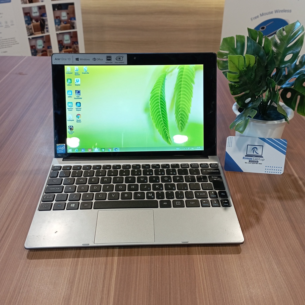Jual ACER INTEL ATOM RAM 2GB/500GB HDD 2 IN 1 SECOND BEKAS Indonesia ...