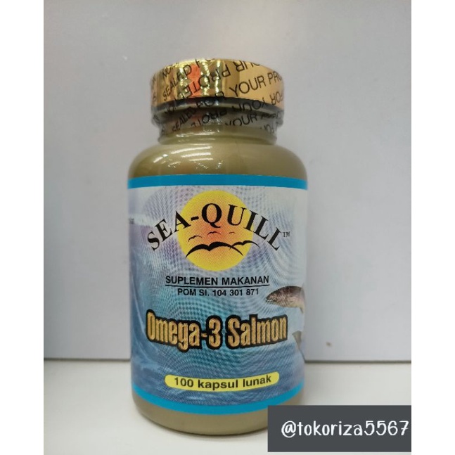 Jual Sea Quil Omega 3 Salmon ( isi 100 ) | Shopee Indonesia