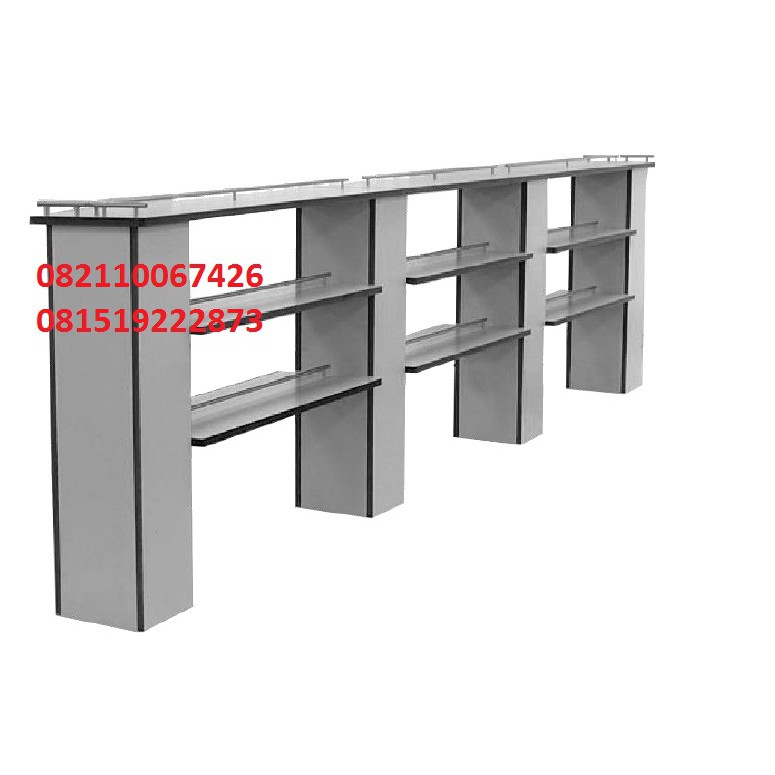 Jual Rack Reagent & Shelving for Laboratory Bench, R3-350 Rak Island ...