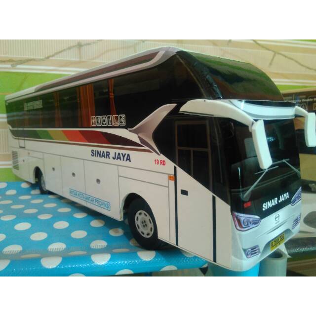 Jual Miniatur bus bis Sinar jaya SR2 | Shopee Indonesia