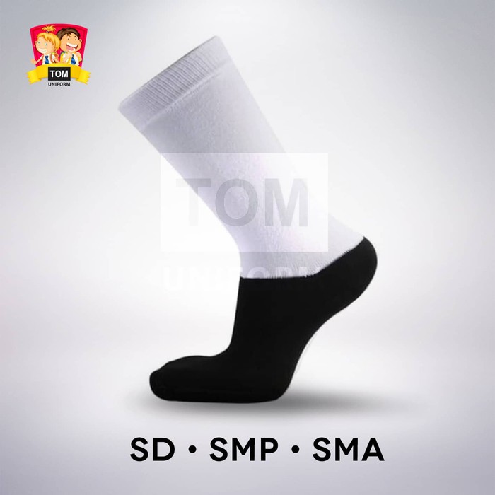 Jual Kaos Kaki Sekolah (Putih/Hitam) | Shopee Indonesia Jual Kaos Kaki Sekolah (Putih/Hitam) | Shopee Indonesia