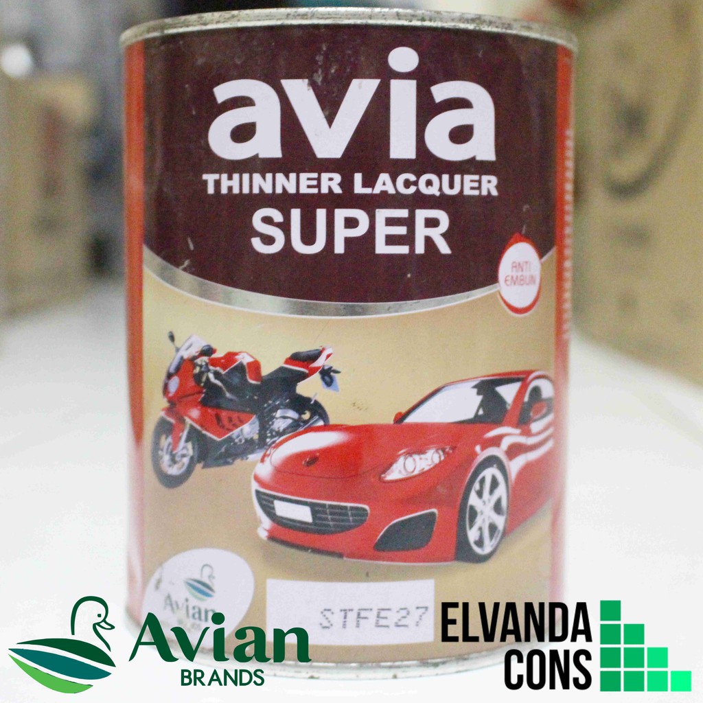 Jual Avia Thinner Lacquer Super Produk Avian | Shopee Indonesia