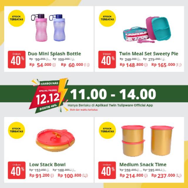 Jual Tempat makan Bento set series special disc HARBOLNAS | Shopee ...