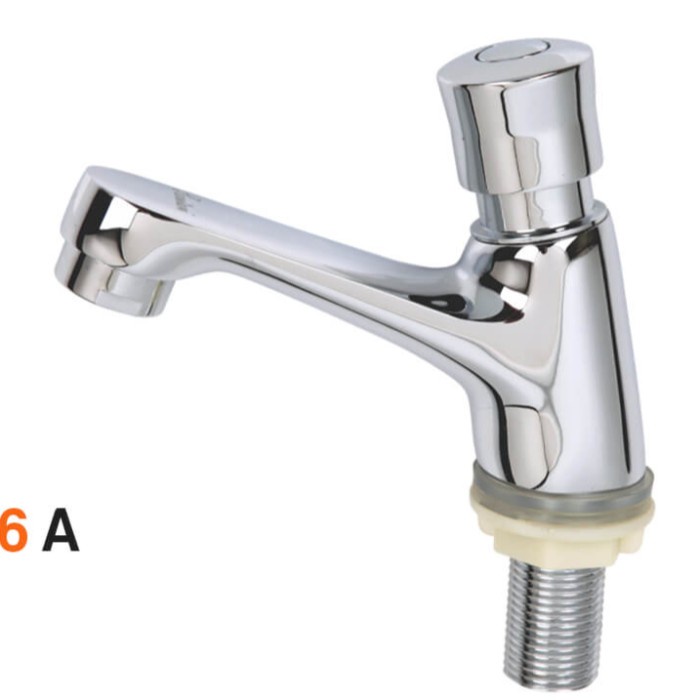 Jual kran wastafel otomatis model tekan -keran air-wastafel pencet ...