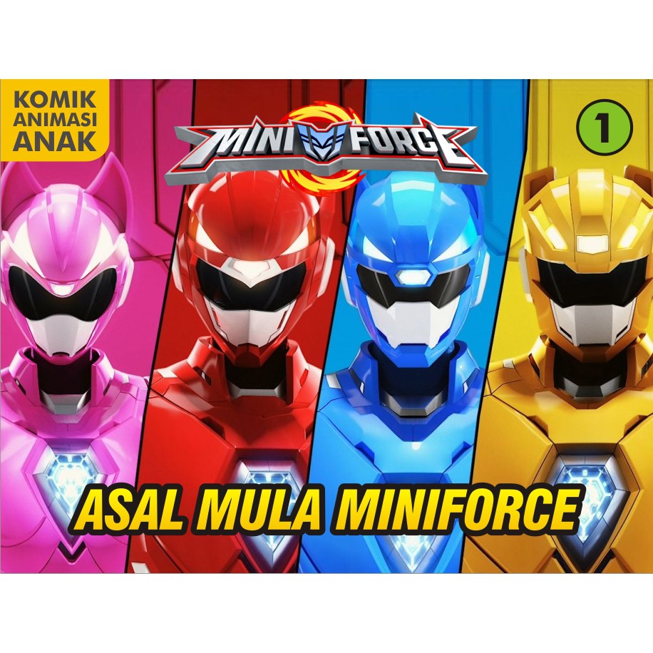 Buku Komik MINIFORCE 1 | Shopee Indonesia