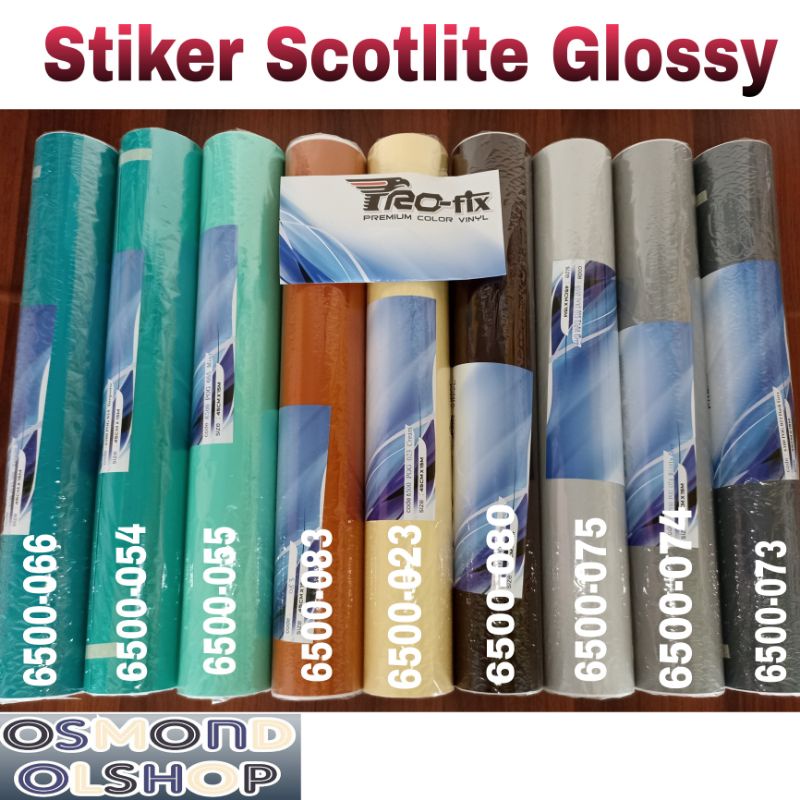 Jual Stiker Scotlite Motor/Mobil Profix Glossy (Per Meter) Indonesia ...