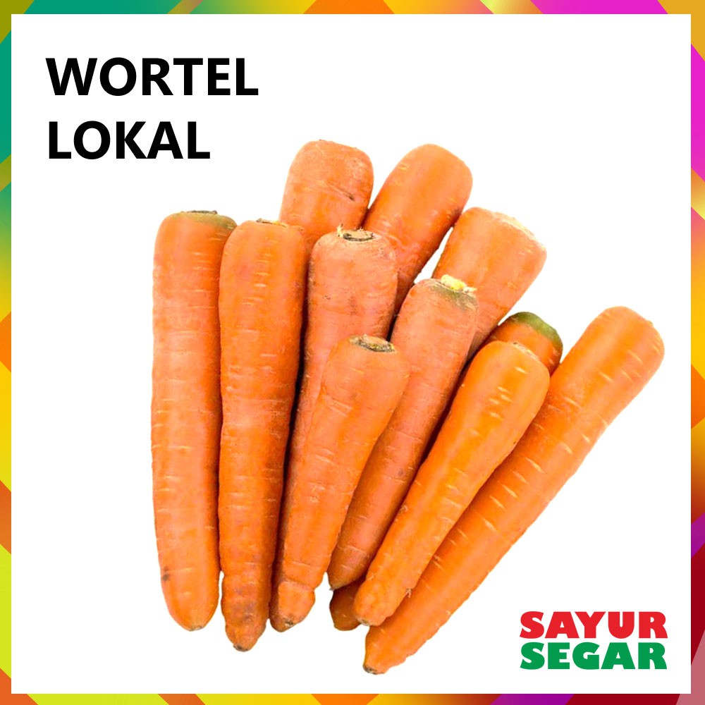 Jual Wortel Lokal - Fresh [500G] | Shopee Indonesia