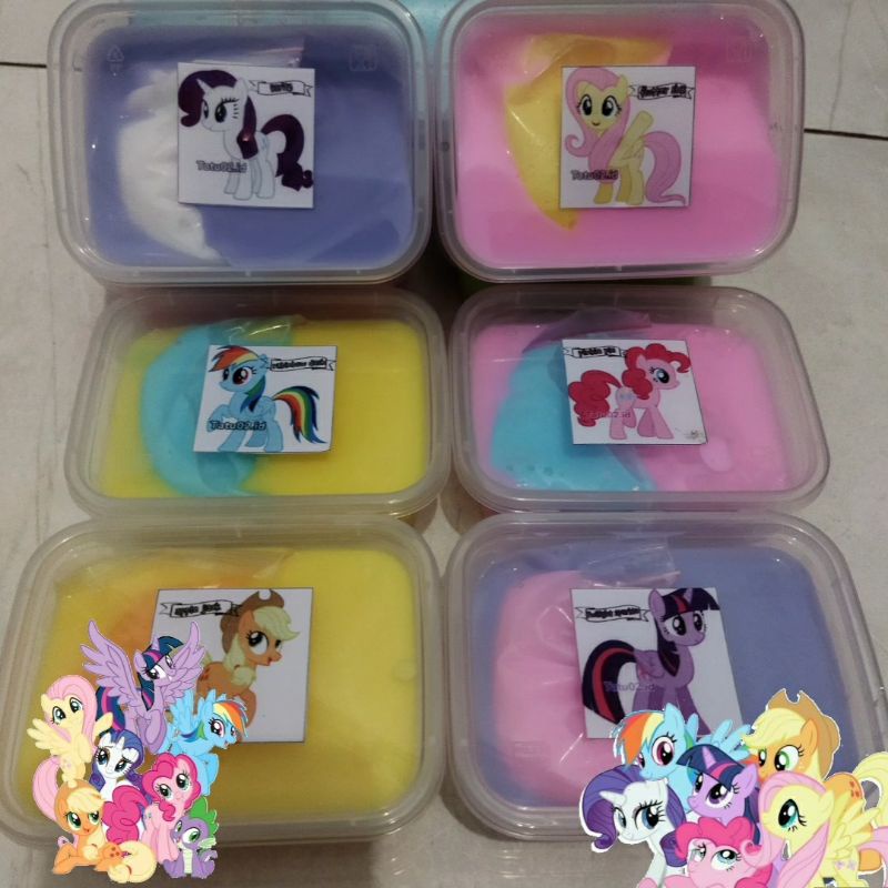 Jual my little pony slime 200g | tatu02id | Shopee Indonesia