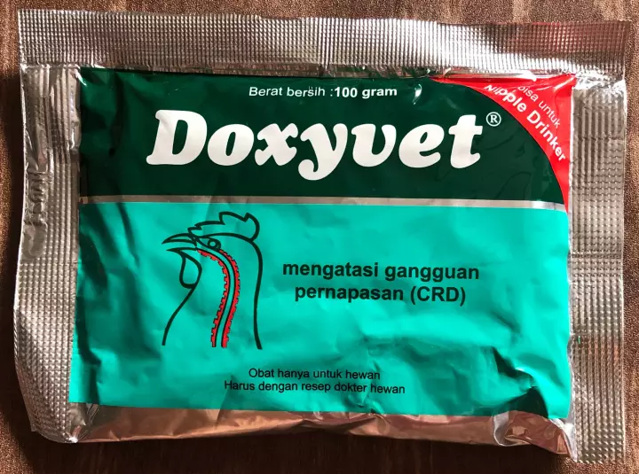 Jual Doxyvet 1Kg isi 10 @100 gram - Antibiotik Ayam Untuk Infeksi ...