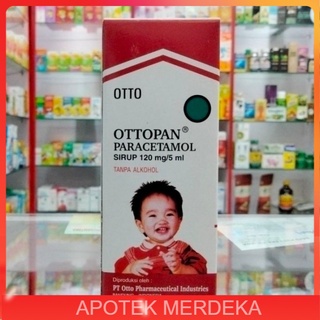 Jual ottopan syrup 60 ml / sirup obat deman / panas anak | Shopee Indonesia