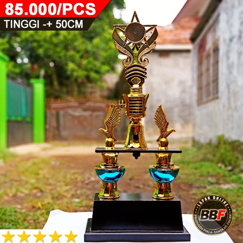 Jual Piala 2 kaki murah 50cm Indonesia|Shopee Indonesia