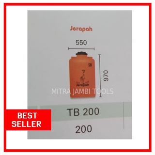 Jual TANGKI AIR TANDON JERAPAH TB 200 (200 LITER) | Shopee Indonesia