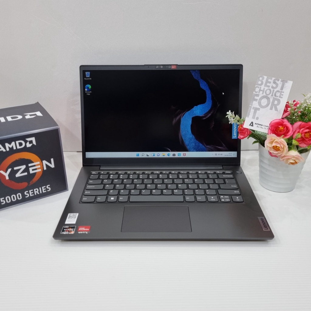 Jual LENOVO V14 EWID | AMD RYZEN 5 5500U | RAM 8GB| SSD 512GB|WIN11 ...