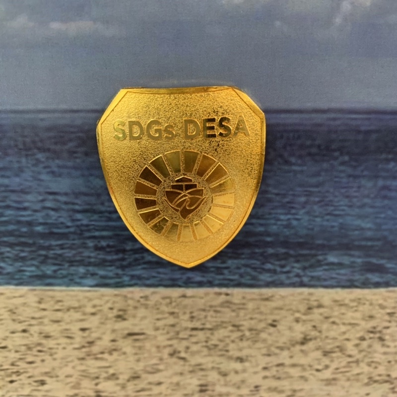 Jual PIN SDGS DESA TERBARU PIN EMBLEM ATRIBUT SDGS MAGNET | Shopee Indonesia