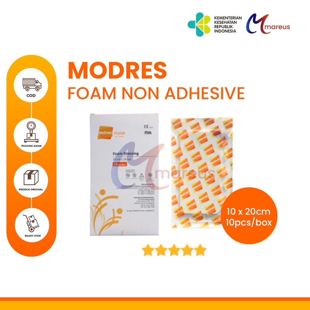 Jual Modres Non-Adhesive 10 x 20 cm (harga 1 pcs) | Shopee Indonesia