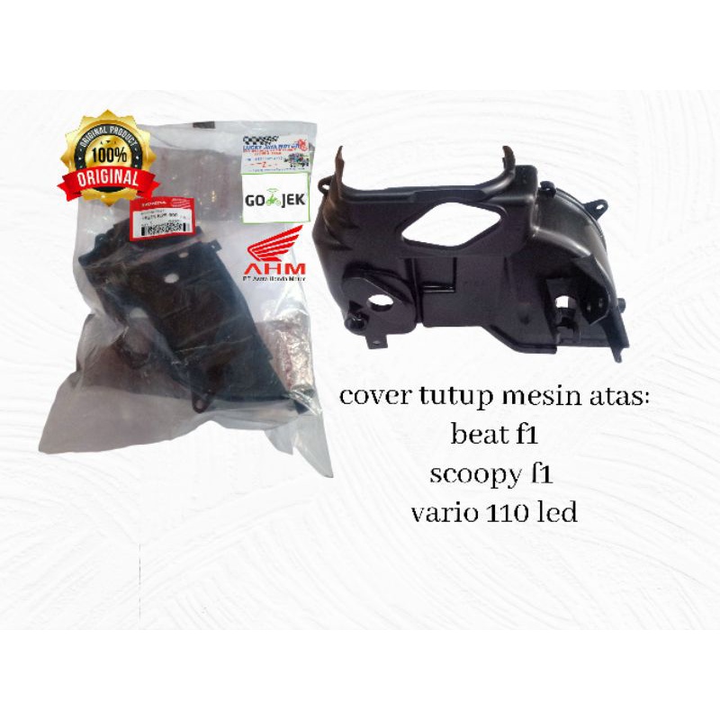 Jual cover tutup blok mesin atas beat f1 scoopy f1 vario 110 led produk ...