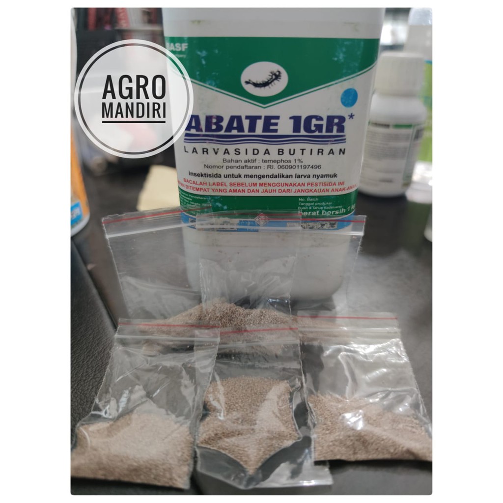 Jual Abate 1GR 5 Gram Untuk Membasmi Larva dan Jentik Nyamuk Repack ...