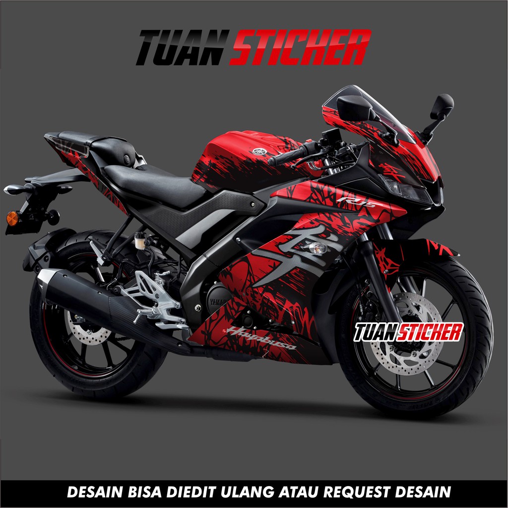 Jual Sticker Striping Decal Yamaha R15 V3, Sticker Decal R15 V3 ...