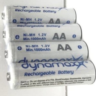 Jual Baterai Dynamax AA Rechargeable 1000 mAh / Batre Cas A2 Murah ...
