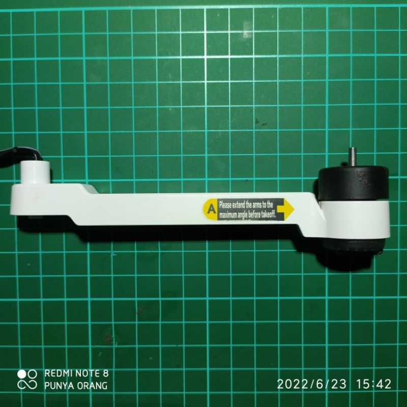 Jual Arm Lengan Belakang Kanan Original Copotan Drone Hubsan Zino H117s Lengkap Dengan Motor Dan ...