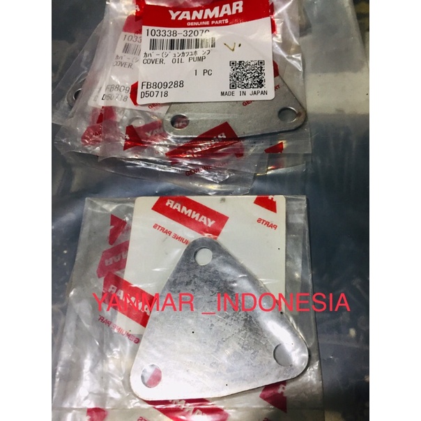 Jual cover oil pump plat pompa oli YANMAR | Shopee Indonesia