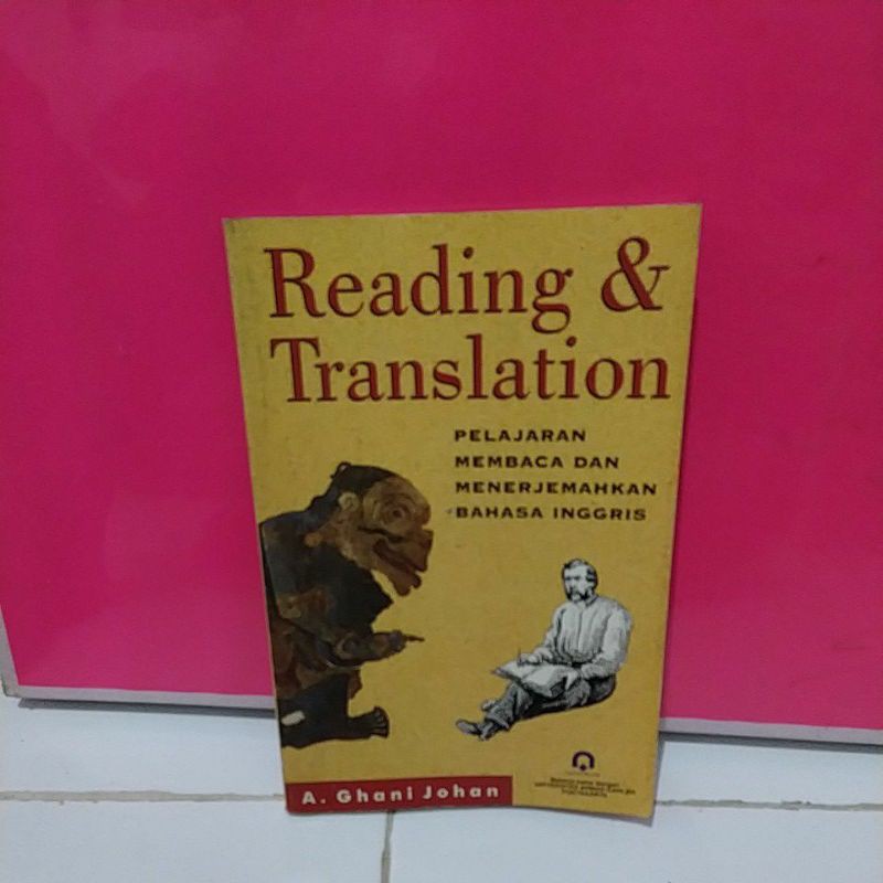 Jual BUKU READING & TRANSLATION PELAJARAN MEMBACA DAN MENERJEMAHKAN ...