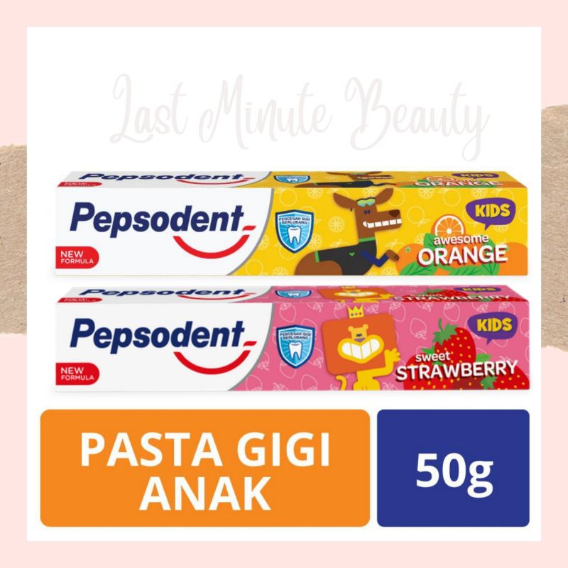 Jual Pasta Gigi Anak Pepsodent 50gr / Pepsodent Pasta Gigi Anak / Pasta ...