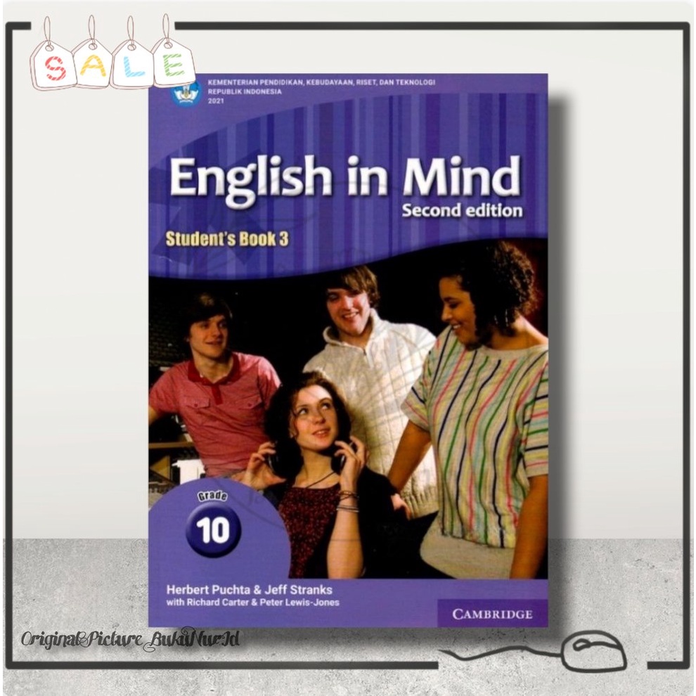 Jual Buku English in Mind Second Edition Student's Book 3 Grade 10 ...