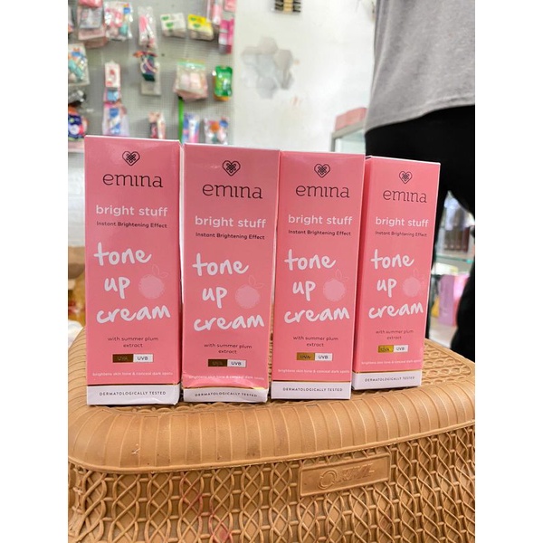 Jual Emina Bright Stuff Tone Up Cream | Shopee Indonesia
