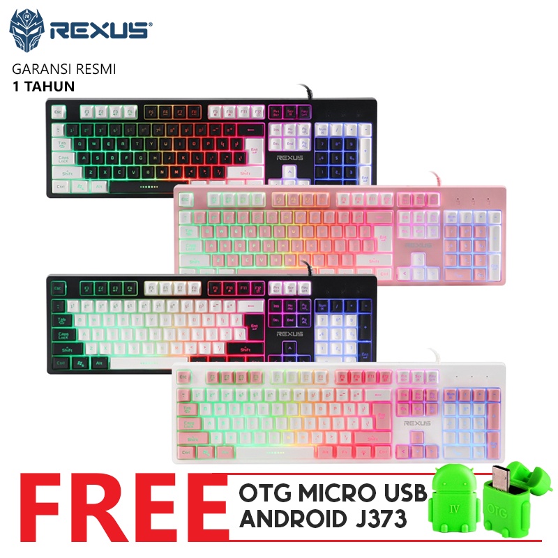 Jual Rexus Battlefire K9E Keyboard Gaming Full Size | Shopee Indonesia