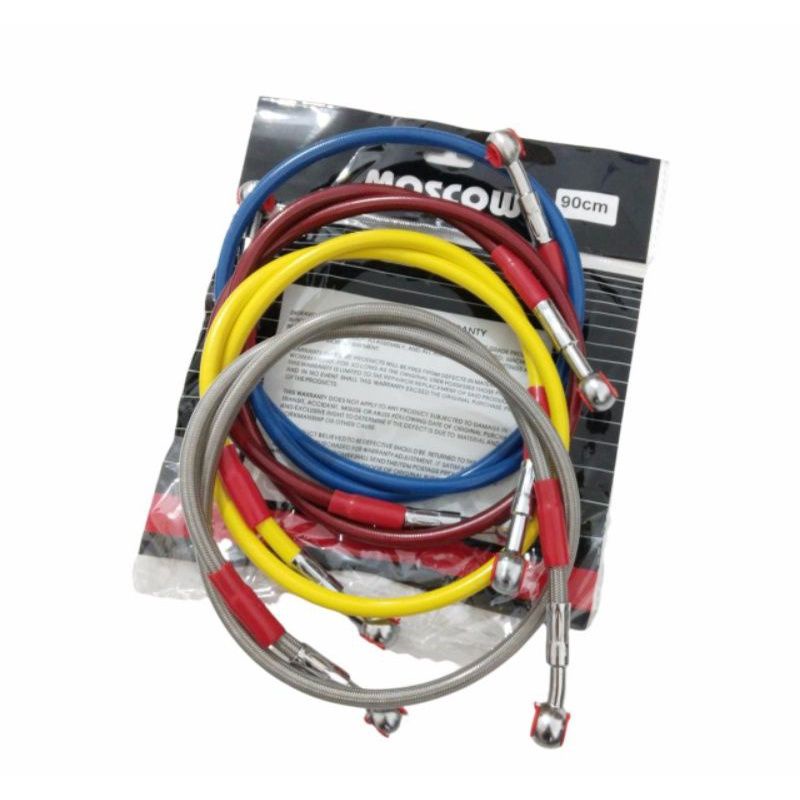 Jual SELANG REM CARBON 60CM 90CM 130CM 215CM UNIVERSAL SEMUA MOTOR ...