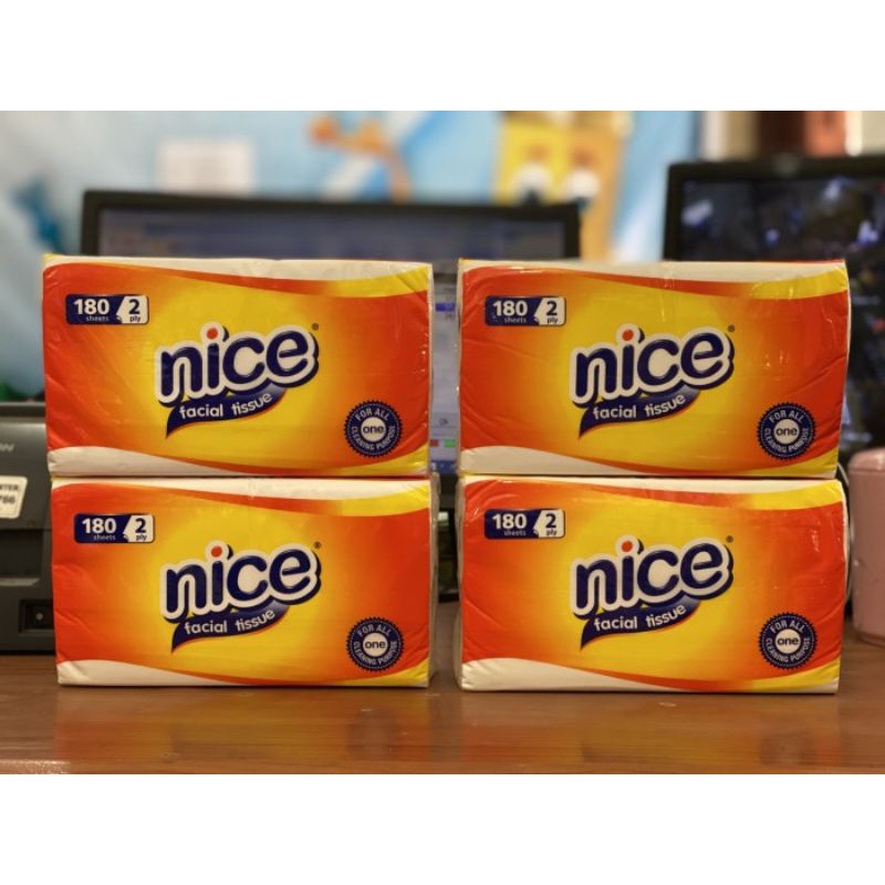 Jual Tissue Facial NICE 180 sheet | Shopee Indonesia