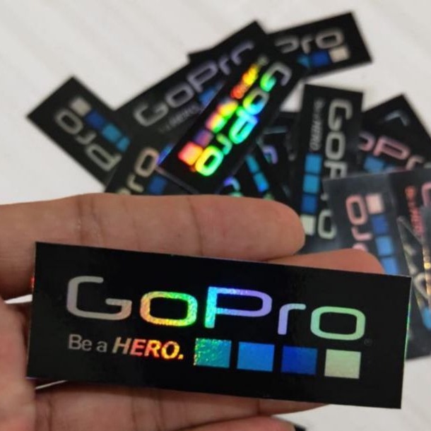 Jual STIKER SPONSOR GOPRO HOLOGRAM | Shopee Indonesia