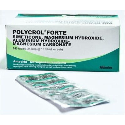 Jual Polycrol Forte tablet strip 10 tablet | Shopee Indonesia