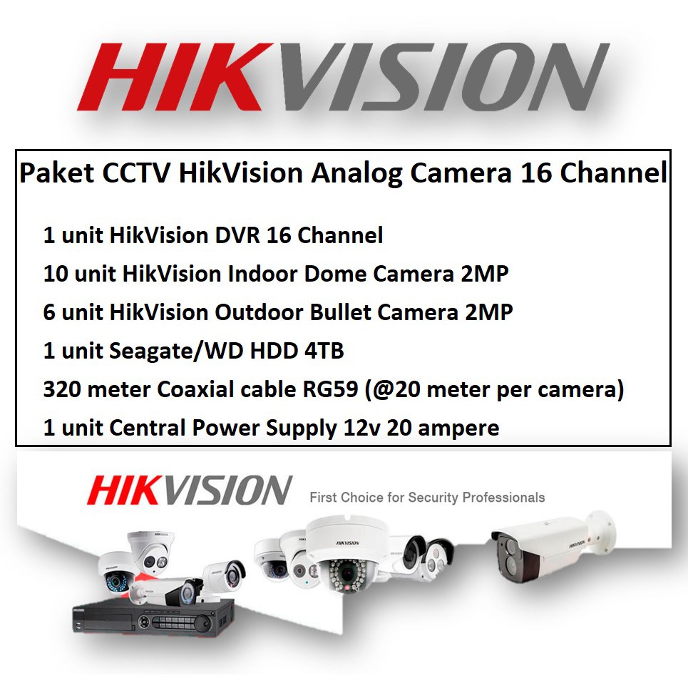 Harga cctv hik vision Terbaru Jul 2025 | BigGo Indonesia