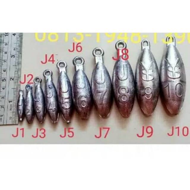 Jual [ Per KG ] Bandul Timah Pemberat Pancing model Jantung | Shopee ...