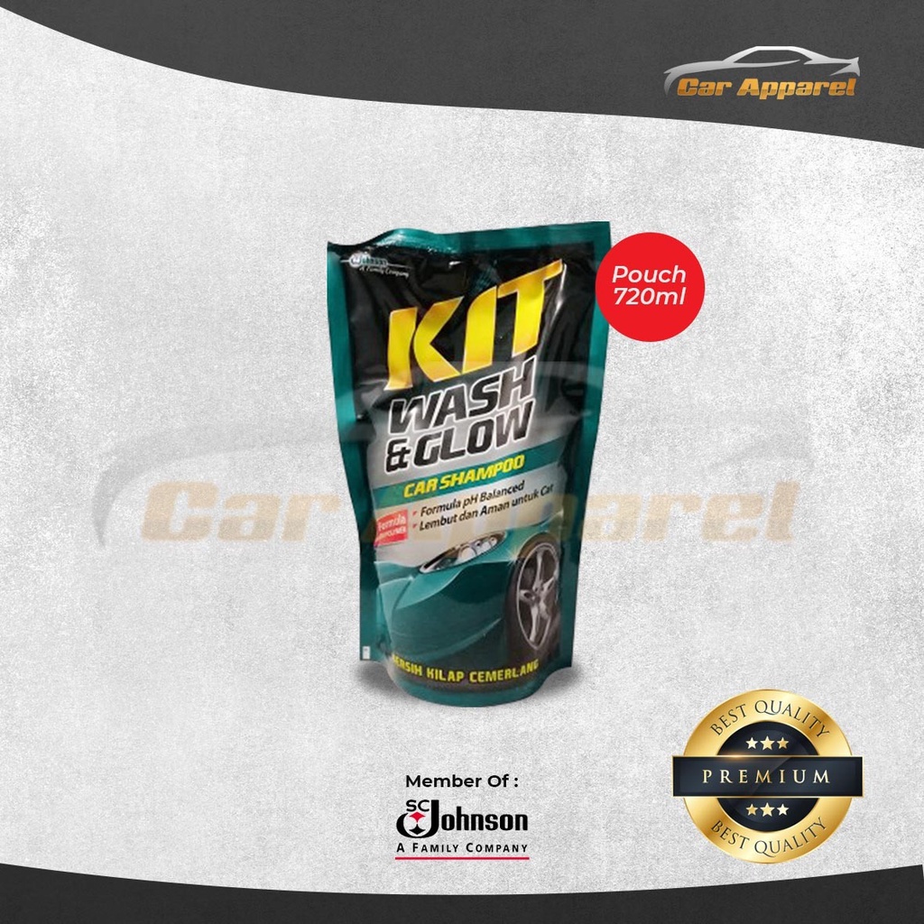 Jual Shampo Mobil Motor KIT Wash and Glow Pouch 720ML | Shopee Indonesia