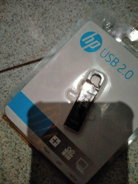 Flashdisk Flash Disk Merk HP 16Gb Stainless | Shopee Indonesia